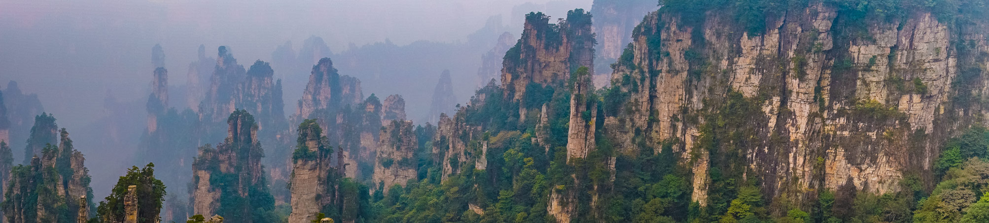 Climbing China's Avatar Mountain in Zhangjiajie National Forest Park ...